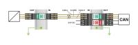 China 1 Pole 2856113 PT 1X2-BE Surge Protector Base Rated Voltage / for sale