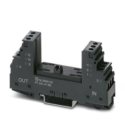 China 2856142 PT 2X1 F-BE Surge Protector Base within 1 Pole and 24V AC Rated Voltage for sale