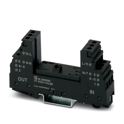 China 2839224 PT Surge Protector Base for PE/S 1X2-BE Rated Voltage / Number of Pole 1 for sale