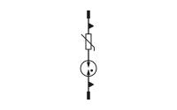 China 350 V AC Rated Voltage 2856595 VAL-MS 350 VF ST Type 2 Surge Protector with 2 Poles for sale