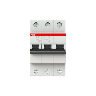 China MCB SH203-B40 Miniature Circuit Breaker 3P B 40A BCD Curve B Rated Frequency Hz 50 Easy for sale