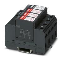 China 230V AC 4 Pole Type 2 Surge Protector within Phoenix Contact VAL-MS 230IT/3 1-FM for sale