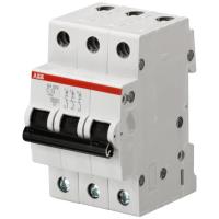 China 3P D 2A Breaking Capacity MCB SH203-D2 Miniature Circuit Breaker 50Hz Rated Frequency for sale