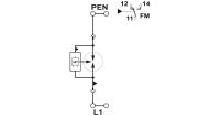 China FLT-SEC-P-T1-1C-350/25-FM Type 1 2 Surge Protector with Rated Voltage and 350/25-FM for sale