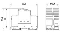 China 2905421 FLT-SEC-P-T1-3S-350/25-FM Type 1 2 Combined Surge Protector for Your Benefit for sale