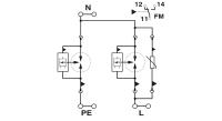 China Phoenix Contact Type 1 2 Combined Surge Protector Surge Protection for Solar Systems for sale