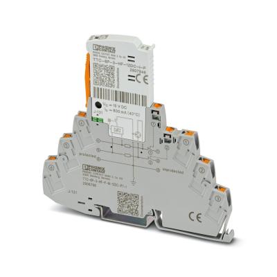 China TTC-6P-3-HF-F-M-12DC-PT-I Surge Protector Industrial Grade 12V DC Voltage 2 Poles for sale