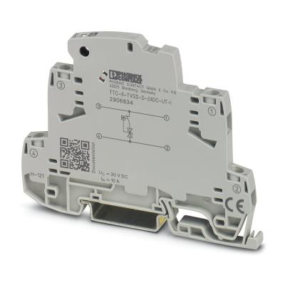 China TTC-6-TVSD-D-24DC-UT-I Surge Protector by Phoenix Contact 2 Pole Rated Voltage 24 V DC for sale