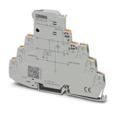 China TTC-6-3-HF-M-12DC-PT-I Surge Protector by Phoenix Contact for 12 V DC Rated Voltage for sale
