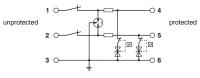 China TTC-6-3-HF-M-12DC-PT-I Surge Protector by Phoenix Contact for 12 V DC Rated Voltage for sale