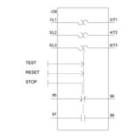 China Contact Load 3RU6126-1HB0 Overload Relay 34...40 A size S0 class 10 for Motor Protection for sale