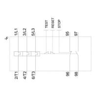 China 3RU6126-4AB0 Overload Relay 34...40 A Size S0 for Motor Protection Voltage and Sealed for sale