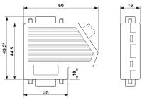 China Upgrade Your Bus System with Phoenix Contact's SUBCON-PLUS-PROFIB 2744348 Connector for sale