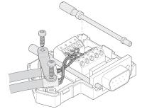 China 2799490 SUBCON-PLUS F2 Phoenix Contact D-SUB Bus Connector for Industrial Automation for sale