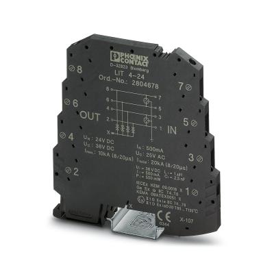China Phoenix Contact Surge Protector 2804678 LIT 4-24 Rated Voltage 24 V DC Number of Pole 2 for sale