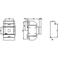 China 3KD0230-2KG20-3 Basic Devices Disconnecting Switch Shaft 3 Pole BG 01 3KD0 Frame Size 1 for sale