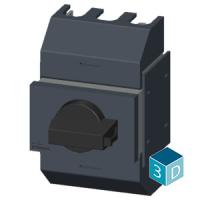 China 3KD0332-2KG20-3 PLC Basic Devices Disconnecting Switch 3 Pole Ti-Grey Front Operation for sale