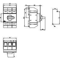 China Basic Devices Disconnecting Switch Shaft 3KD0432-2LG20-3 Optimize Your Power Control for sale