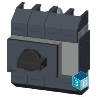 China Heavy-Duty Applications 3KD0442-2LG20-3 Basic Devices Disconnecting Switch with Shaft for sale