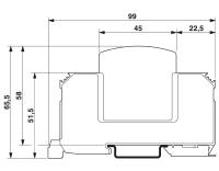 China 2858564 VAL-MS 320/3 1 Phoenix Contact Type 2 Surge Protector 4 Pole 230 V AC Rated for sale
