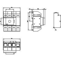 China Easy-to-Maintain PLC 3KD0640-2LG20-3 Basic Devices Disconnecting Switch with Shaft for sale