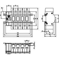 China 3KD3440-2NE10-0 Basic Devices Shaft Switch Disconnectors for SENTRON 3KD up to 1600 A for sale