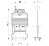 China 2744377 SUBCON-PLUS-PROFIB/AX Phoenix Contact D-SUB Bus Connector for Data Transmission for sale