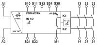 China Protect Feature PSR-MC45-3NO-1DO-24DC-SP Coupling Relay for Industrial Applications for sale
