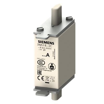 China PLC 3NA3814-2C LV HRC Fuse Link GL/GG with Front Indicator Size 000 Easy to Install for sale