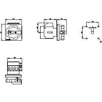 China Power Control Made Easy with PLC 3LD2003-1TP53 Basic Devices Disconnecting Switch for sale