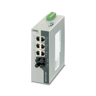 China Protection Level IP20 Phoenix Contact Industrial Ethernet Switch FL SWITCH 3006T-2FX ST for sale