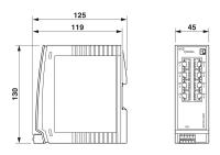 China FL SWITCH 2308 PN Industrial Ethernet Switch for EtherNet/IP Network IP65 Protection Level for sale