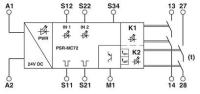 China Industrial Grade Phoenix Contact Safety Relay PSR-MC72-2NO-1DO-24DC-SP for PROTECTIVE for sale