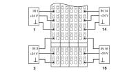 China 2861250 IB IL 24 DI 16-PAC Phoenix Contact Digital Module with IP20 Protection Level for sale