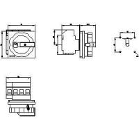 China PLC 3LD2504-1TL53 Basic Devices Disconnecting Switch with Flexible Mounting Options for sale