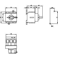 China PLC 3LD2530-0TK13 Basic Devices Disconnecting Switch for Safe Electrical Maintenance for sale