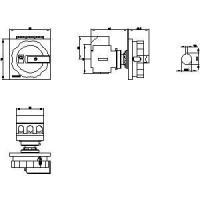 China Power Control Made Easy with PLC 3LD2555-0TK53 Basic Devices Disconnecting Switch for sale