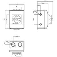 China 3LD2565-0TB51 Basic Devices Disconnecting Switch for Industrial Power Distribution for sale