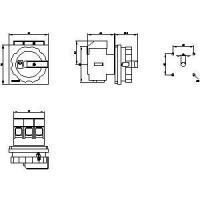 China Versatile PLC 3LD2804-0TK51 Basic Devices Disconnecting Switch for Various Applications for sale
