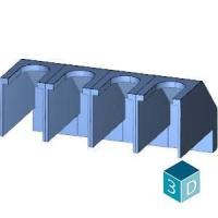 China 4-pole 3LD20 PLC 3LD9201-1A Terminal Cover with Versatile Applications for sale