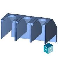 China 3-Pole 25A/32A Terminal Cover for 3LD2 Main and Emergency Switching-Off Switch 3LD9221-0A PLC Accessory for sale