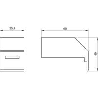 China Get the Best Protection with PLC 3LD9241-2A Terminal Cover for sale
