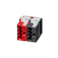 China 2-pole PLC 5WG1193-8AB01 Bus Terminal with 4 Plug-in Connectors in Red/Dark Gray for sale