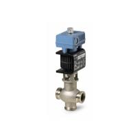 China PN16DN25 Kvs8 External Thread Connection PLC Three-Way Electromagnetic Regulating Valve for sale