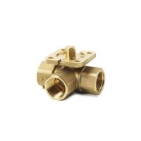 China Building Control 3-Port Ball Valve PLC BPZ VBI61.15-4 with Internal Thread Connection for sale