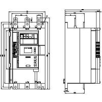 China Siemens 3RW5147-1XC14-0S SIRIUS Soft Starter Size 4 for Smooth and Safe Motor Control for sale