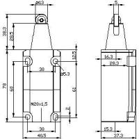 China Metal Position Switch 3SE5112-0CD02 with Grade Steel Roller Plunger from Siemens for sale