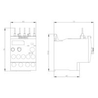 China Siemens 3RU6116-0EB0 Overload Relay 11 16 A Size S00 Class 10 for Motor Protection for sale