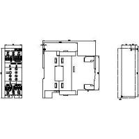China Siemens 3RW4036-1TB04 3RW40 Soft Starter Size S2 Screw Terminals Bypass Motor Protection for sale