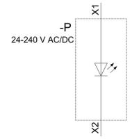 China Front Mounting Siemens 3SU1401-1BH40-1AA0 SIRIUS ACT LED Module with Screw Terminal for sale